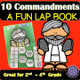 Moses Lap Book Bundle | The Ten Commandments and The Ten Plagues