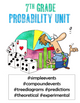 7th grade Probability Unit - Amped Up Learning