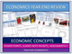 Economics End of Year Course Review Packet, PowerPoint, Note Packet ...