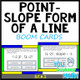 Point-Slope Form of a Line: Digital BOOM Cards (26 Problems) - Amped Up ...