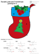 Christmas/Holiday Geometry Color Sheets (Congruence, Pythagorean Thm ...