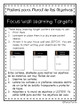 Focus Wall Learning Targets - Bilingual - Amped Up Learning