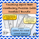 Touching Spirit Bear Bundle of Vocabulary Word Puzzles (and Doodles ...