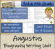 Augustus - 3rd & 4th Grade Close Read & Biography Writing Bundle ...