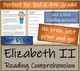 Queen Elizabeth II - 3rd & 4th Grade Close Read & Biography Writing ...