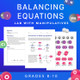 Introduction to Balancing Chemical Equations Lab with Manipulatives ...