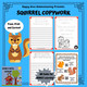 Squirrel Themed Copywork Handwriting practice - Amped Up Learning