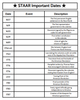 8th Grade Social Studies STAAR Important Dates - Amped Up Learning