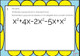 Simplifying and Factoring Polynomials: GOOGLE Slides - 31 Problems ...