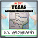 Texas Geography & Map Skills- Label and Coloring Activity! - Amped Up ...