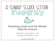 Integrity, A Sunday School Lesson - FREE - Amped Up Learning