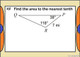 Finding the Area of Triangles using the Laws of Sines and Cosines: 20 ...