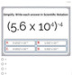 Operations with Numbers in Scientific Notation: Google Forms Quiz - 20 ...