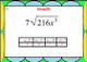 Simplifying Radicals: GOOGLE Forms Quiz - 20 Problems - Amped Up Learning