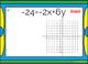 Graphing Lines in ANY Form - 20 Task Cards + Note Cards - Amped Up Learning