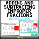 Adding and Subtracting Improper Fractions: Digital BOOM Cards - 20 ...