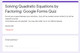 Solving Quadratic Equations by Factoring: Google Forms Quiz - 20 ...