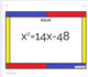 Solving Quadratic Equations by Factoring: Google Forms Quiz - 20 ...