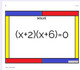 Solving Quadratic Equations by Factoring: Google Forms Quiz - 20 ...