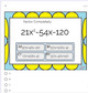 Factoring Quadratic Trinomials where "a" > 1 : Google Forms Quiz - 20 ...