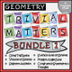 Trivial Matters Activity BUNDLE 1 - Geometry