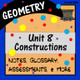 Constructions (Geometry - Unit 8)