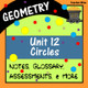 Circles (Geometry - Unit 12)