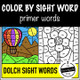 Color By Sight Word | Dolch Primer Sight Words