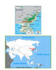 North and South Korea Map Scavenger Hunt Bundle - Amped Up Learning