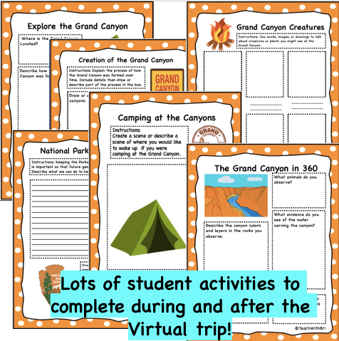 Grand Canyon Virtual Field Trip- PDF version