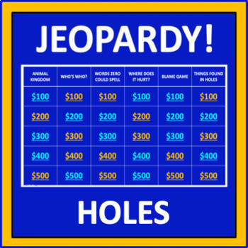 Geometry Jeopardy