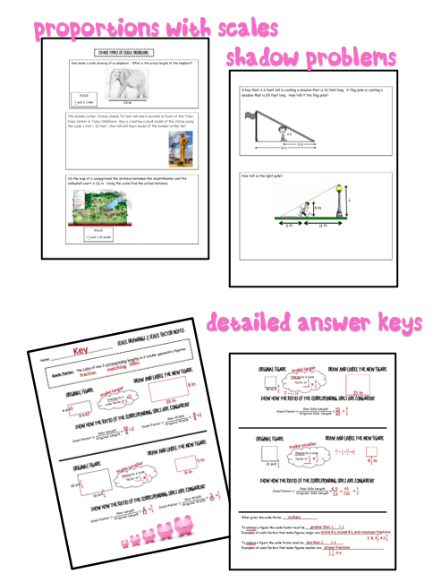 Scale Drawings and Scale Factor Notes and Guided Practice