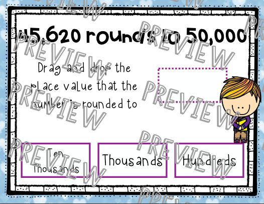 Place Value, Rounding, and Comparing Digital Google Classroom Distance ...