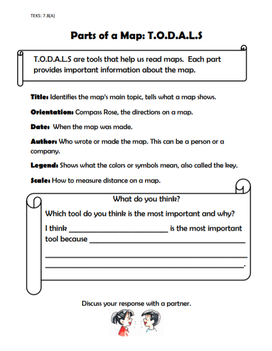 TODALS Mapping Handout - Amped Up Learning