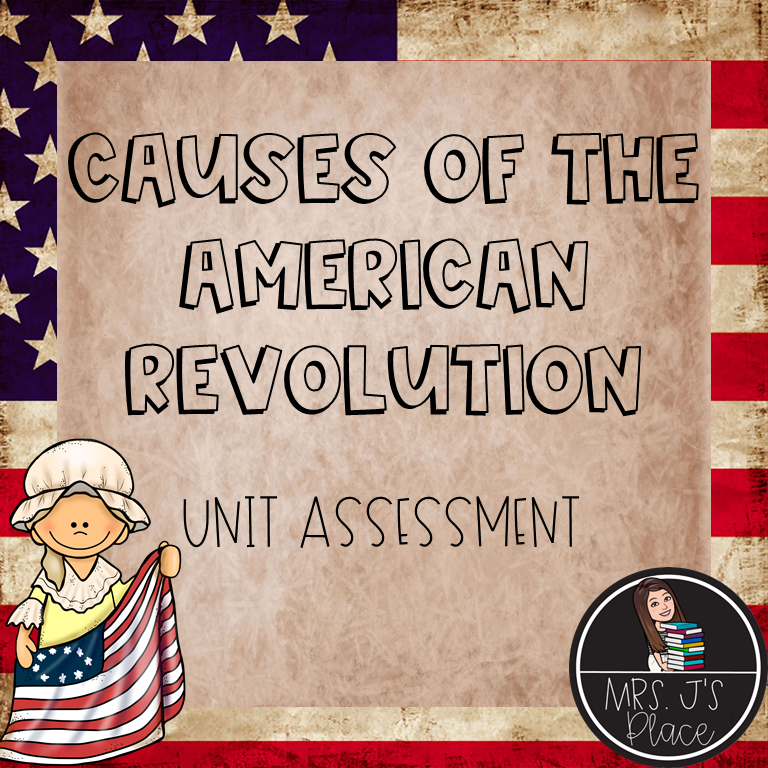 American Revolution Cause & Effect Chart - Amped Up Learning