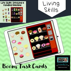 Life Skills: Stocking a Vending Machine Boom Cards - Amped Up Learning