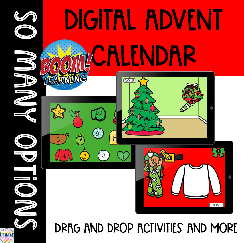 Digital Advent Calendar (BOOM cards!