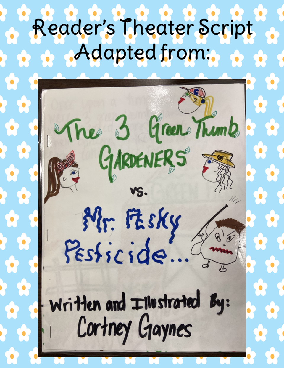 Three Little Pigs Adaptation Reader's Theater - "The Three Green Thumb ...