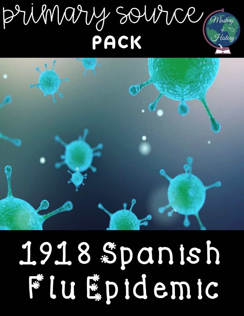 Spanish Flu Primary Source Pack (Google Compatible) - Amped Up Learning