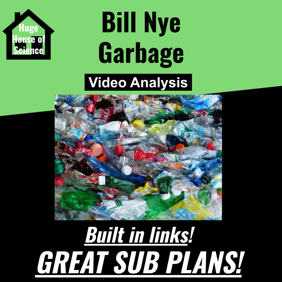 Bill Nye - Garbage (Great Sub Plans or Distance Learning!)
