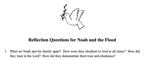 FREEBIE - Noah and the Flood: Studying the Stories of the Bible