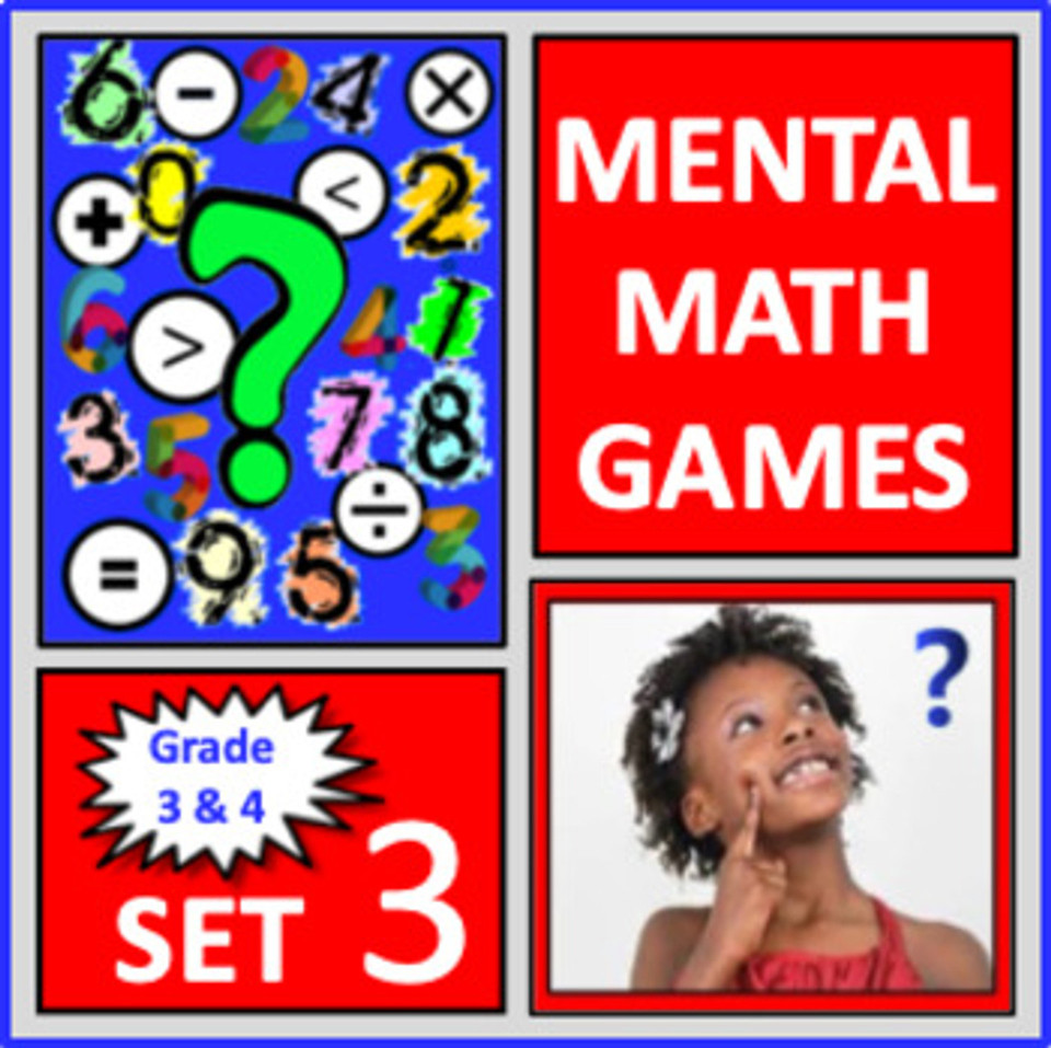 Mental Math Games 3