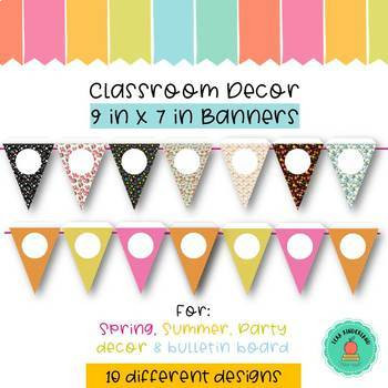 Editable Triangle Banner