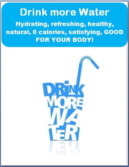Drink more water- hydrating, refreshing, natural, GOOD FOR YOUR BODY ...