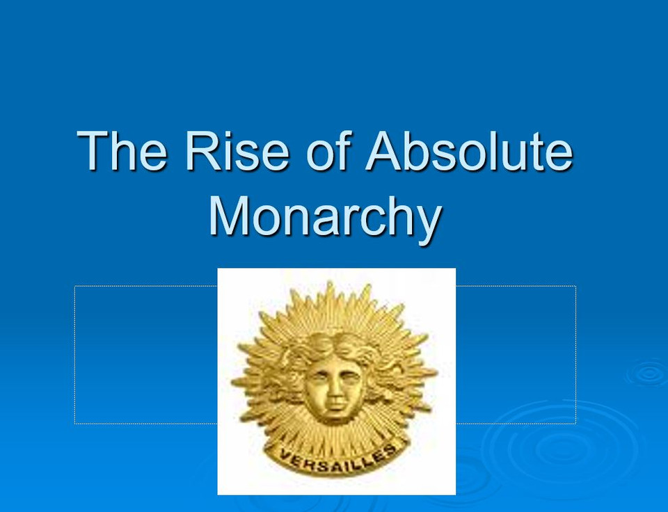 Age of Absolutism and King Louis XIV Lesson - Amped Up Learning