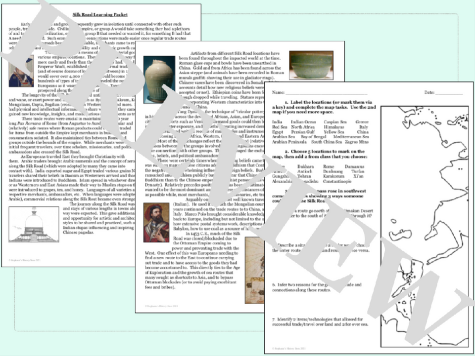 The Silk Road - Amped Up Learning