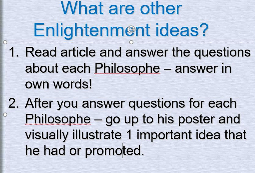 Enlightenment Philosophers Poster Activity - Amped Up Learning