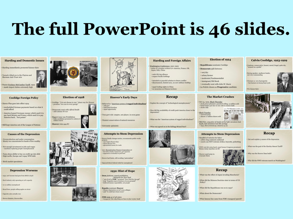 BUNDLE! Great Depression & New Deal in 3 Engaging VIDEOS & ACTIVITIES