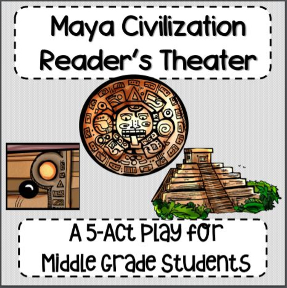 Ancient Maya Civilization Reader's Theater - Amped Up Learning
