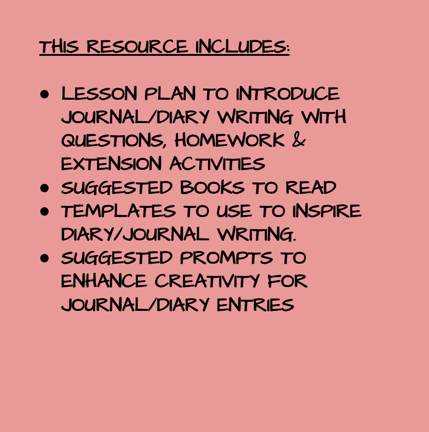 My Writing Journal - Amped Up Learning